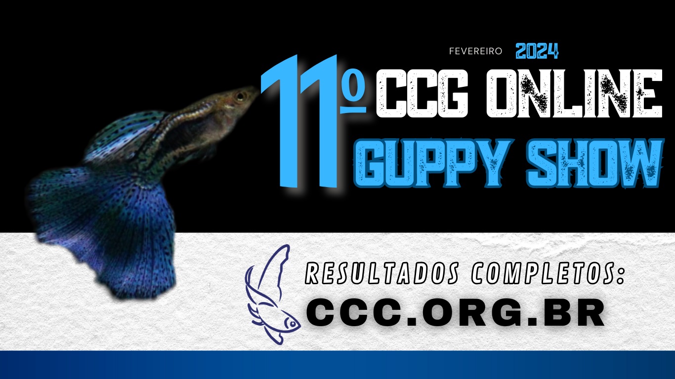11.º CCG Online Guppy Show 2024 - CCG